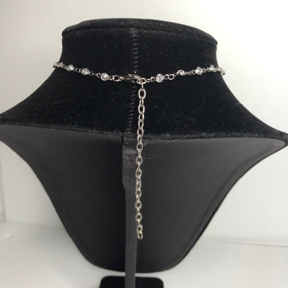 Jewelry | Diamond Chain Y Drop With Large White Freshwater | Poshmark